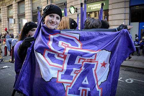 2013 London Parade | Arts & Athletics | SFASU