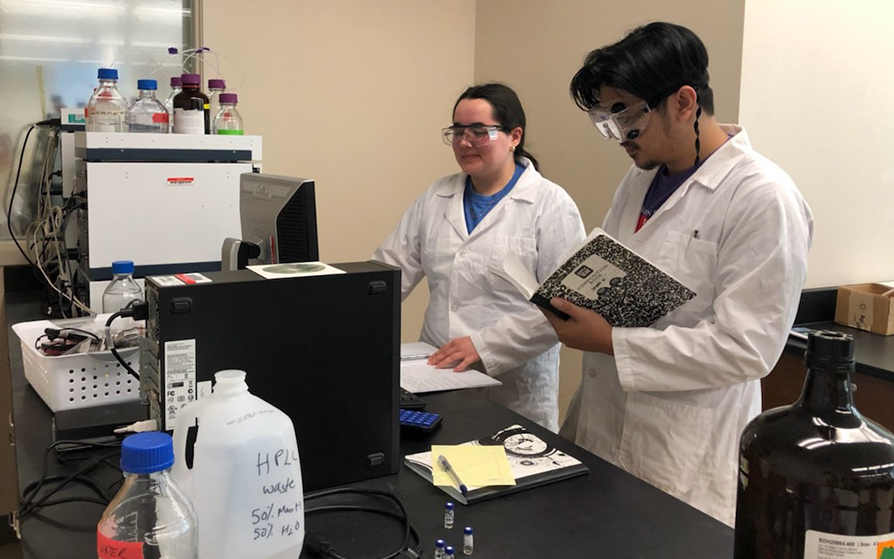 Students In Science Lab