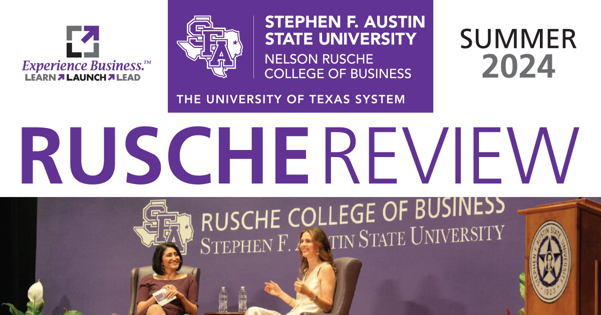 Rusche Review | Rusche College of Business | SFA