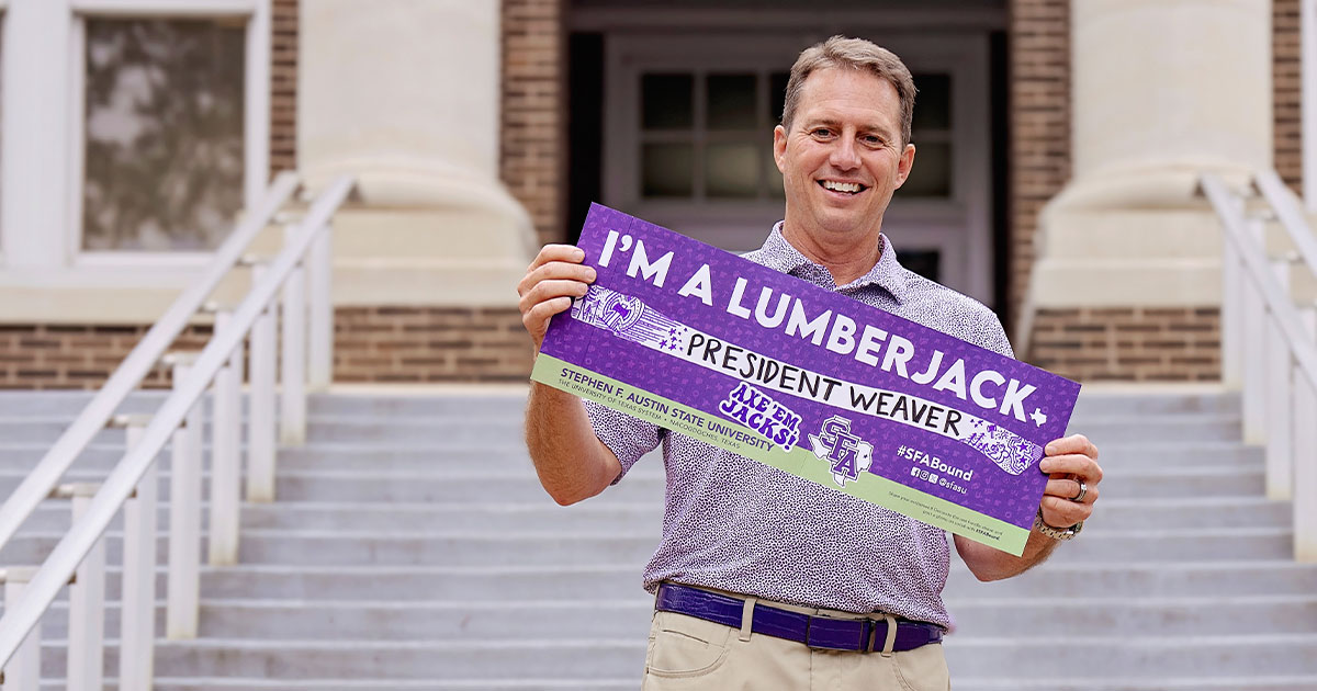 Introducing Dr. Neal Weaver | Sawdust Magazine Fall 2024 Issue | SFA