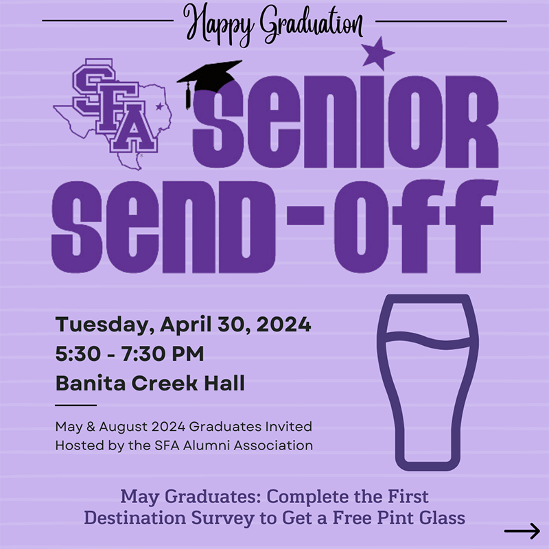 Upcoming Events | Center for Career and Professional Development | SFA